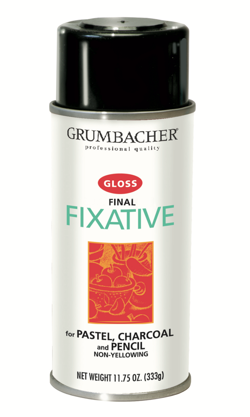 Final Fixative Gloss Spray, 11.75 oz. - Grumbacher Art