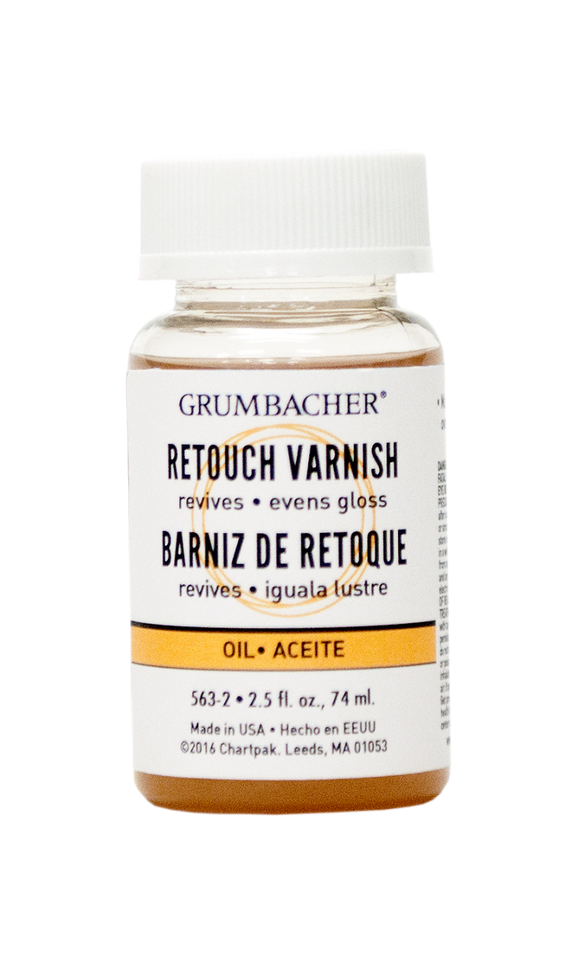 Retouch Varnish 2.5 oz. - Grumbacher Art