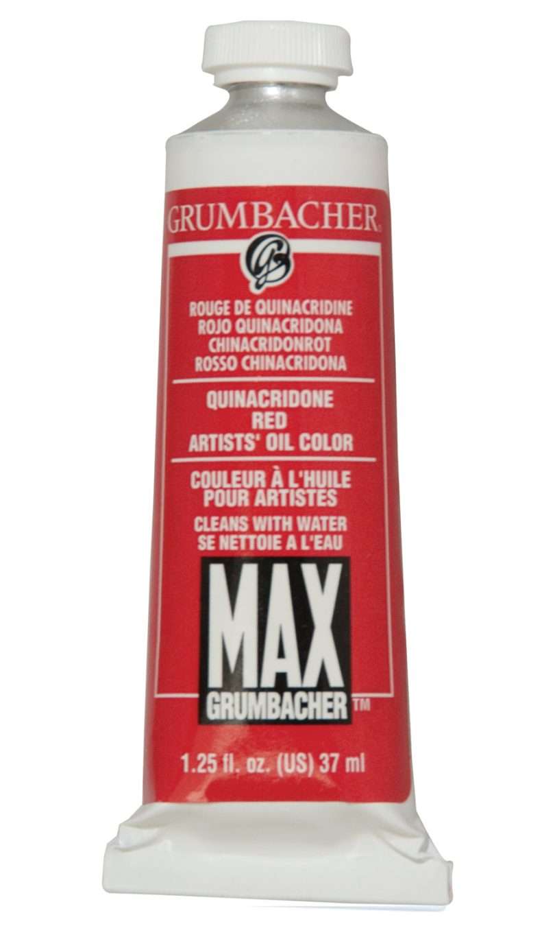 MAX® Water Mixable Oil Red Color Family - Grumbacher Art