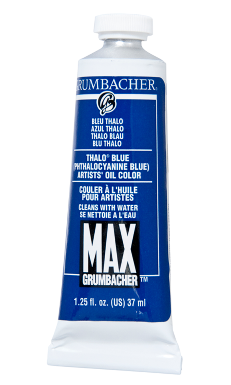 MAX® Water Mixable Oil Blue Color Family - Grumbacher Art