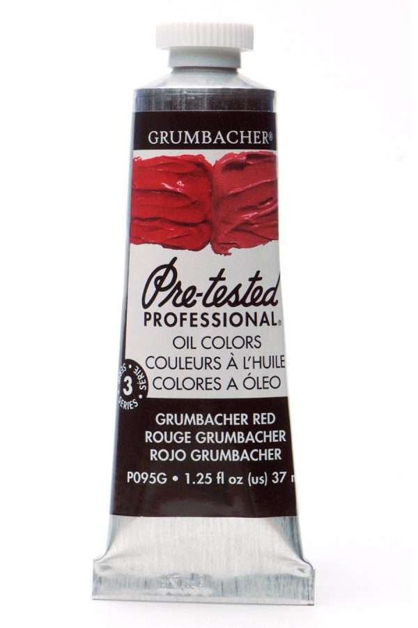 Grumbacher® Pre-tested® Oil Red Color Family - Grumbacher Art